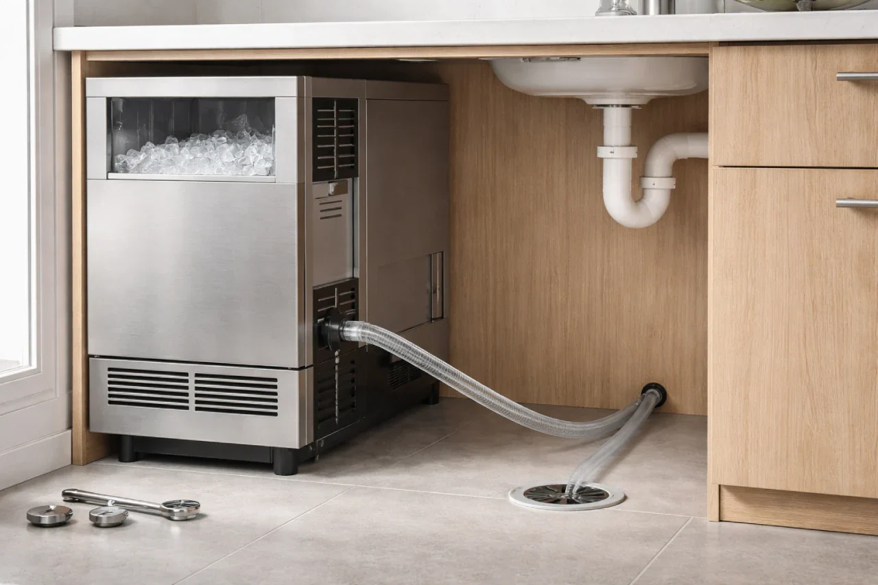 Ice Machine Drain Setup: Floor Drain, Pump, or Drainless? – COTLIN